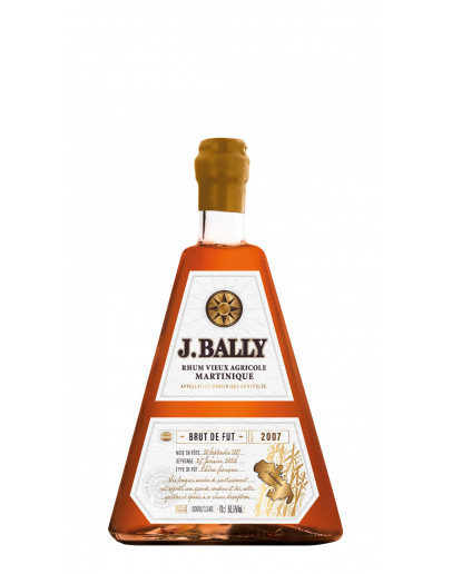 Rum Agricole J.Bally Pyramide 2007 Brut de Fut